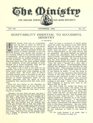 Healing the Deadly Wound - Ministry Magazine