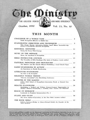 Approach to Seventh-day Adventist Evangelism - Ministry Magazine